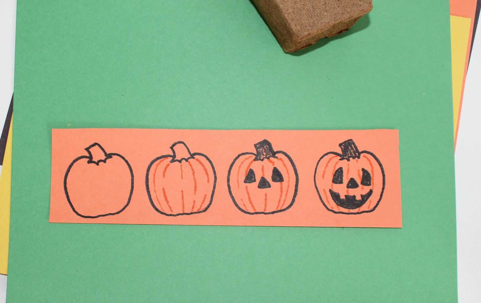 DIY Jack-o-lantern Treat Baskets - My Thoughts, Ideas, and Ramblings