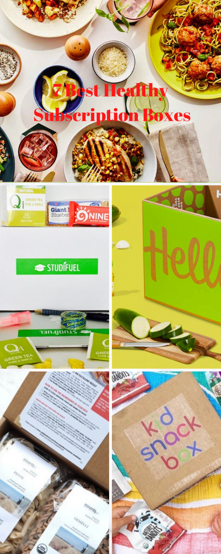 7 Best Healthy Subscription Boxes - My Thoughts, Ideas, and Ramblings
